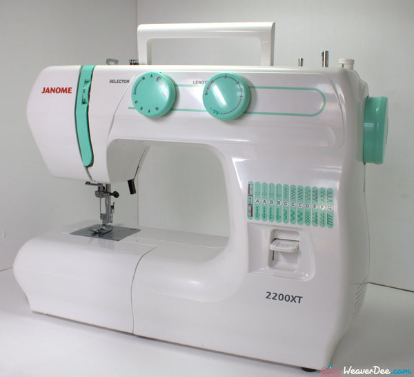 Janome 2200XT Sewing Machine – WeaverDee.com