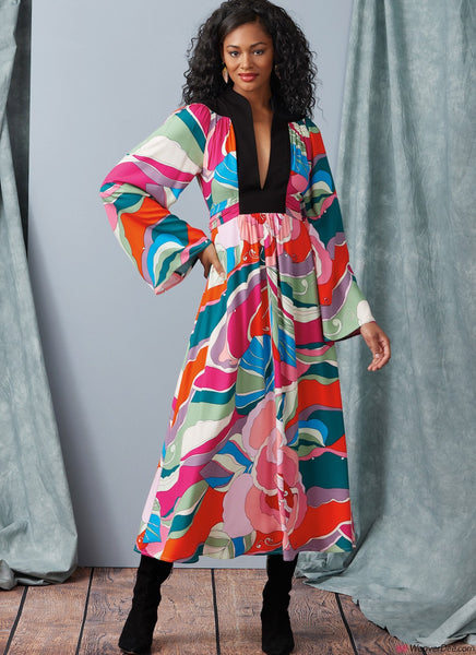 Vogue Pattern V1921 Misses' Dress in 2 Lengths – WeaverDee.com