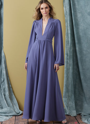 Vogue Pattern V1921 Misses' Dress in 2 Lengths – WeaverDee.com