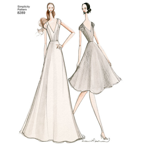 Simplicity Pattern S8289 Misses' Special Occasion Dresses – WeaverDee.com